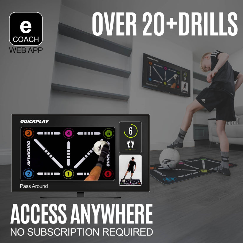 Ball Mastery Mat | Portable Football Skills Trainer