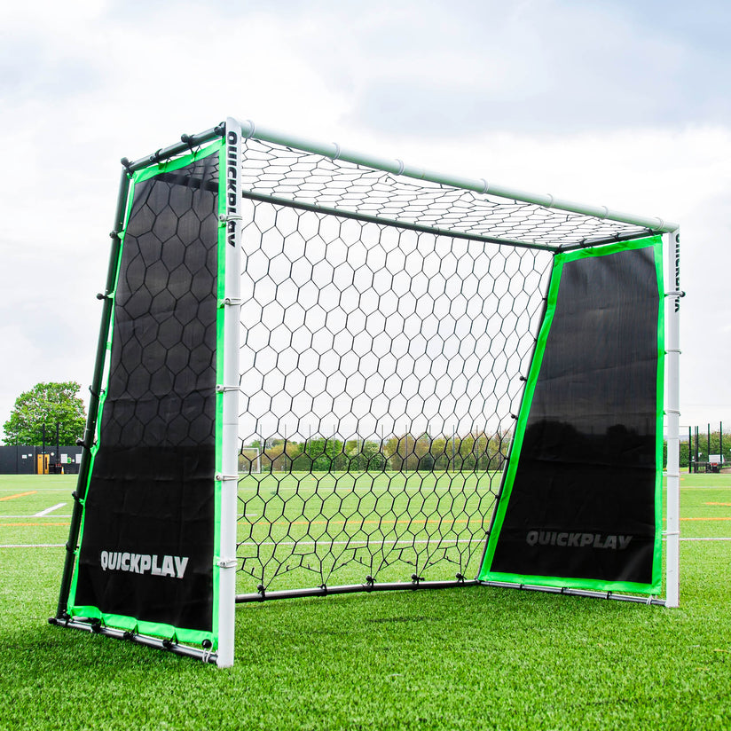 GS Trainer 3-in-1 7x5' Goal + Rebounder + Wall – Multi-Use Training Tool