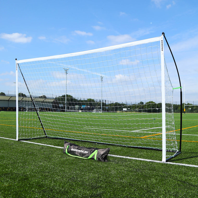 Kickster Elite 12×6′ Portable Football Goal – Official Mini Size