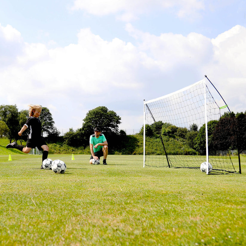 KICKSTER 5x3' Portable Football Goal | 2-Min Setup