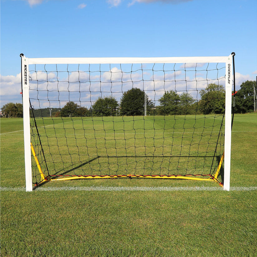 Kickster 6×4′ Portable Football Goal – Yellow Edition