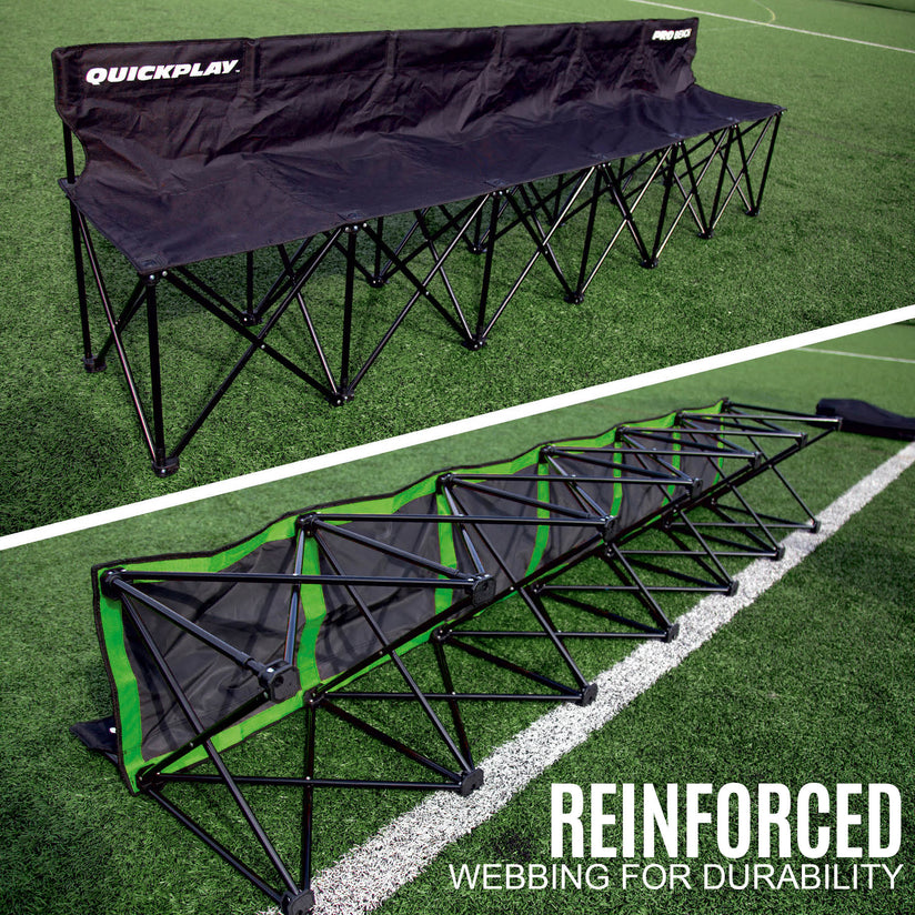 Pro Bench 6-Seat Foldable Sports & Spectator Seating